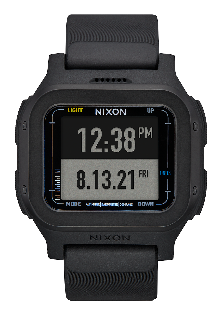 Regulus Expedition Watch | All Black | Digital – Nixon EU