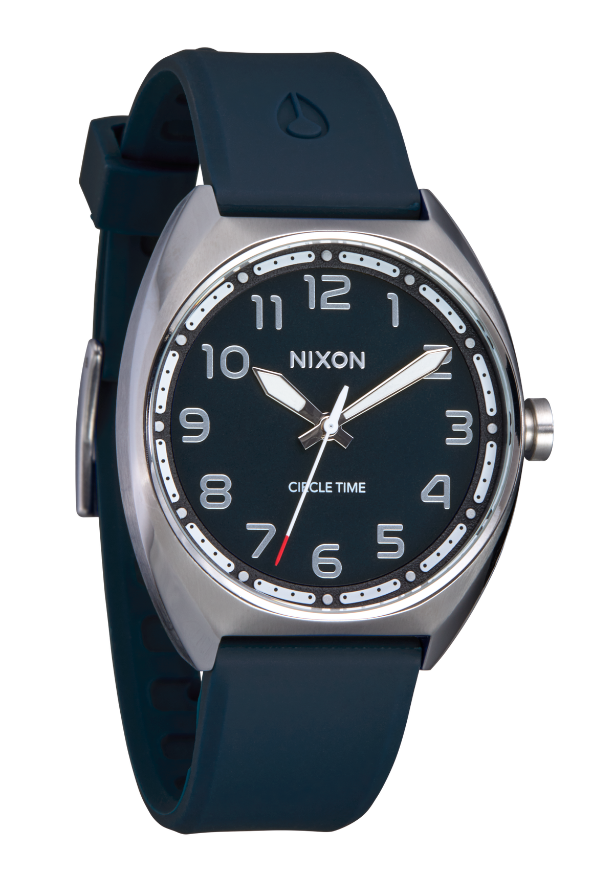 Mullet Watch | Silver / Teal | Quick-Release Silicone – Nixon EU